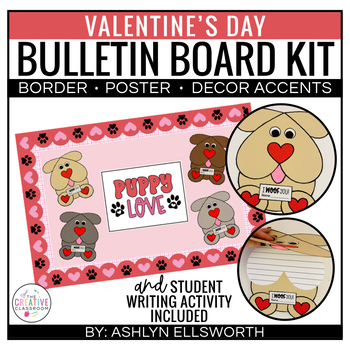 Valentine's Day Bulletin Board and Student Writing Craft - The Creative ...